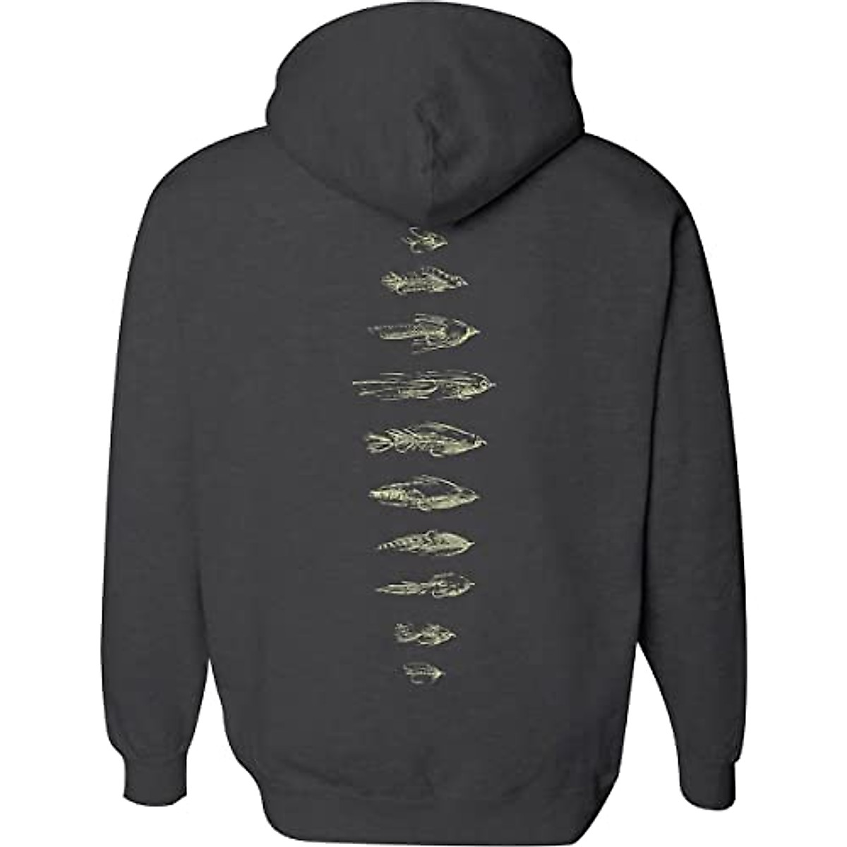 RepYourWater Streamer Spine Pullover Hoody Carbon L