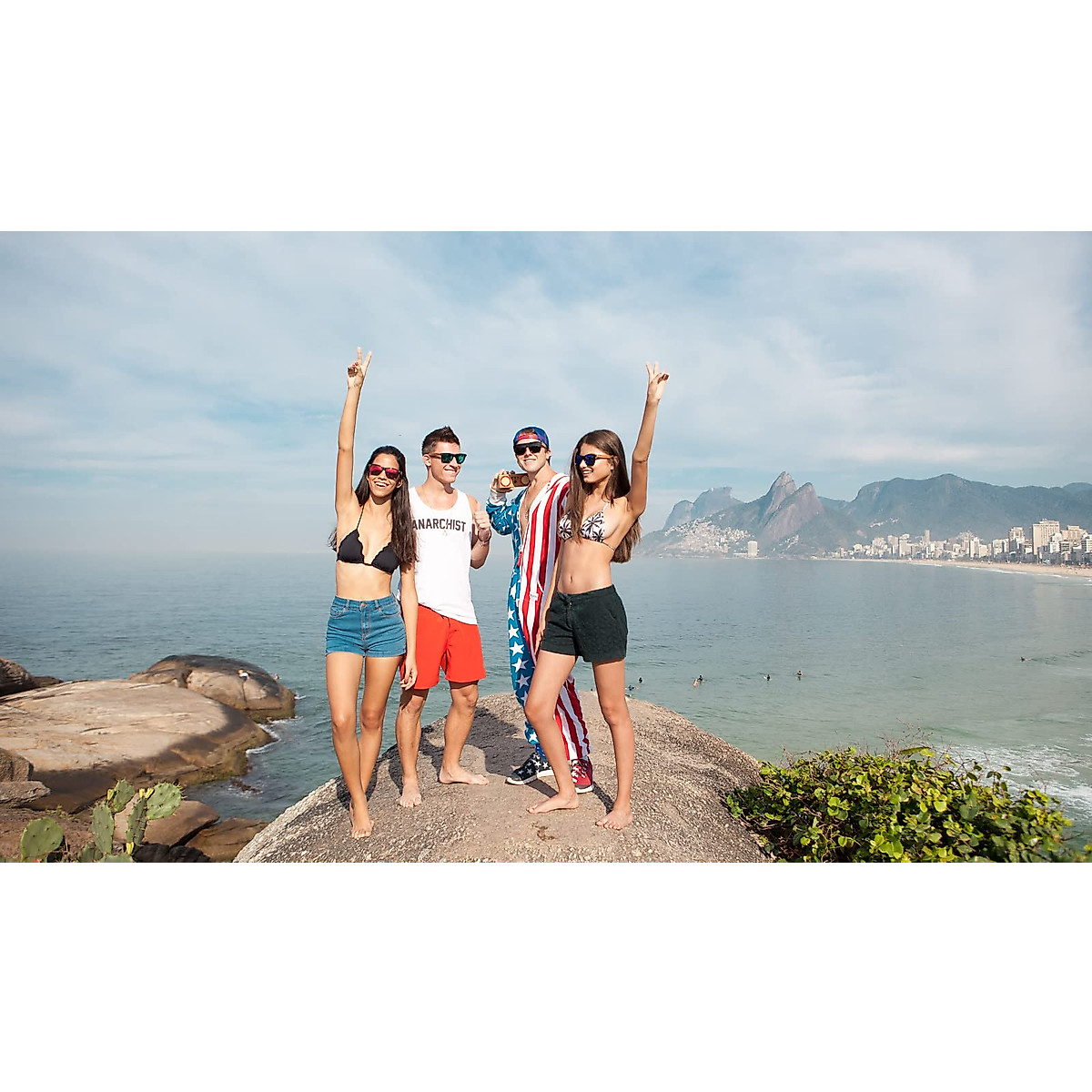 Woodies Zebra Wood Sunglasses with Blue Mirrored Polarized Lens and Real Wooden Frame for Men and Women | 100% UVA/UVB Protection