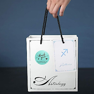 Thank You for Supporting My Small Business Stickers, 500 pieces Thank You Label for Business Boutiques Retailers, Self-Adhesive Seal Stickers Roll for Envelopes, Bags and any Packages (Blue, 1.5 inch)