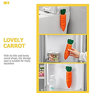 NOLITOY Car Air Fresheners Refrigerator Deodorizer 2 Set of Carrot Shape Fridge Deodorizer Charcoal Bags Activated Carbon Bamboo Charcoal Air Purifying Bag for Wardrobe Closet Drawer Shoe Deodorizer