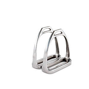 Arthur Court Horse Stirrup Equestrian Paper Napkin Holder for Kitchen Countertops, Dinner Tables, Picnic Tables - Outdoor Use, Organization for Multiple Sizes - Durable Metal 5 inch Tall