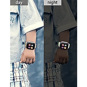 Khxriypha Sunflower Luminous Gizmo Watch Band Compatible with Verizon Gizmo Watch 1/2/3 Replacement Band Gabb Watch Strap for kids Boys Girls,Cartoon Silicone Soft Watch T-Mobile SyncUP Kid Smartwatch