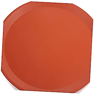 Happyyami Rolling Flower Pot Tray Outdoor Flower Pot Stand Plastic Utility Cart Plastic Plants Plant Dolly with Wheels Rolling Plant Caddy Flower Pots for Indoor Plants Pp Red Plants Caddy