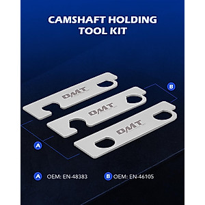 Orion Motor Tech EN 48383 Camshaft Retaining Tool EN 46105 Compatible with Cadillac Buick Chevrolet Vauxhall Saab Pontiac Equinox Holden Saturn Cam Alignment Holding Kit for V6 2.8L 3.0L 3.6L Engines
