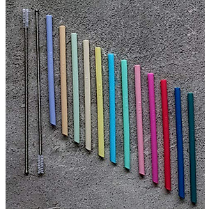 Tegion Mini Short Pinch Test Passed 5.5" Replacement Reusable Toddlers& Kids&Baby Silicone Small Straws for The First Years Take & Toss Spill Proof Straw Cup-Safe Fun for Baby Teething Chewing