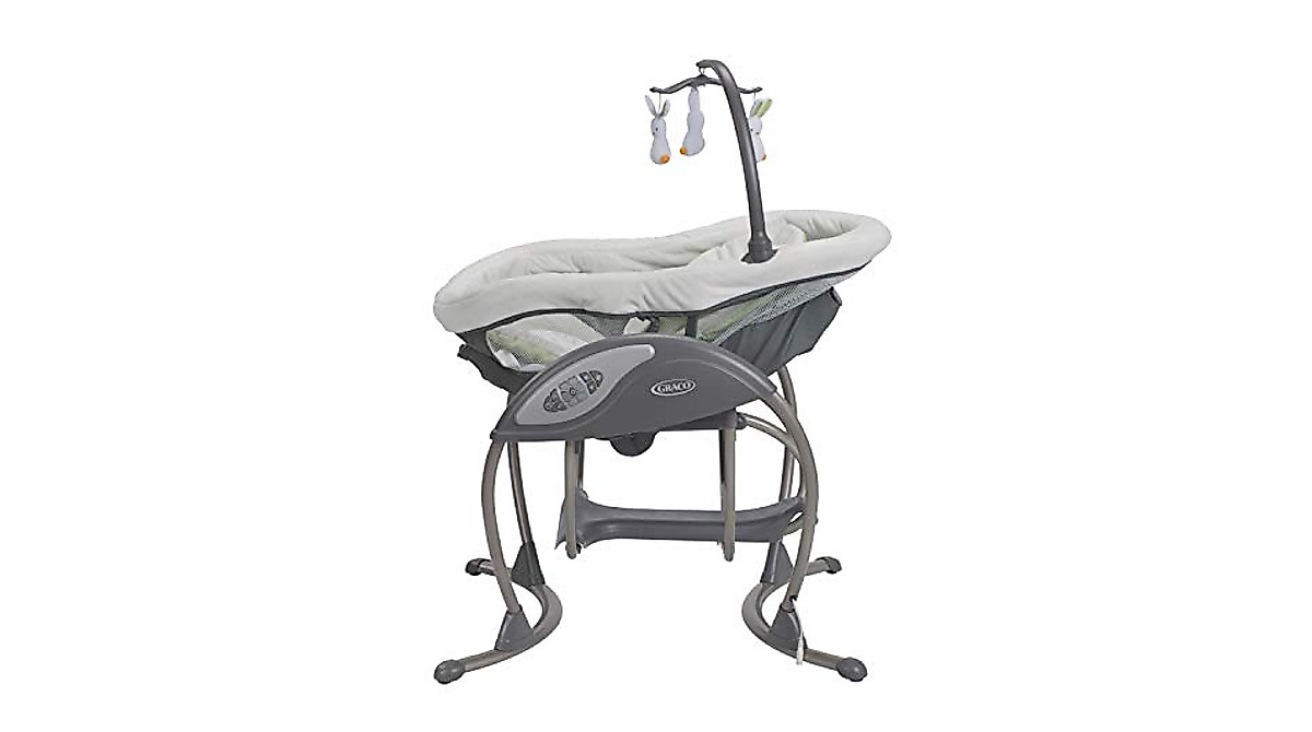 Graco DuoGlider Rascal Baby Swing & Rocker | Versatile & Soothing