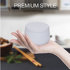 NEXBEXES 8oz Candle tins with lids,White Candle Jars,Bulk Candle tins for Making Candles,Candle Making Jars(24PACK, White)