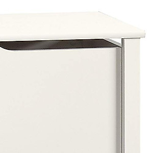Sauder Shoal Creek Storage Chest, Soft White finish