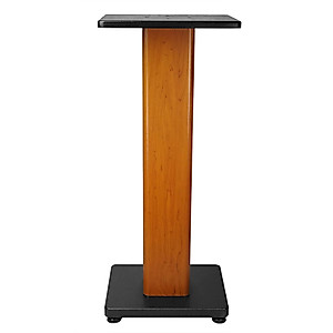 Rockville 28" 2-Tone Bookshelf Speaker Stands Surround Sound Home Theater (RHT28C)