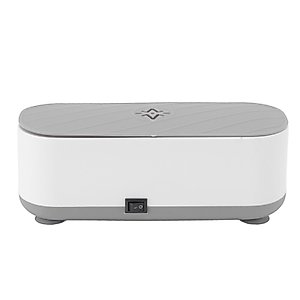 Ultrasonic Jewelry Cleaner, Professional Portable Household Ultrasound Machine Portable Ultrasound Cleaner for Cleaning Rings Glasses Coins Necklaces Makeup Brushes