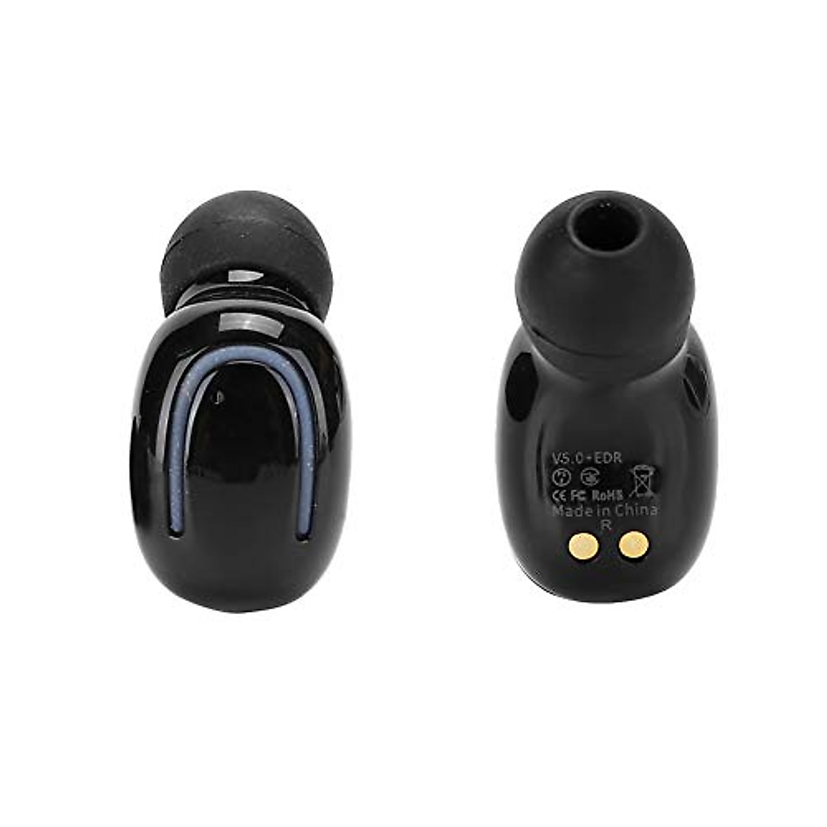 Zopsc Black Sports Earphone, Headphone, Easy to Hide 120h Standby Time (Black)