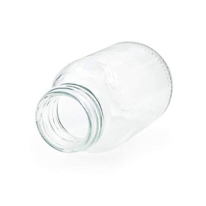 Muka (Pack of 6PCS) 5 Ounce Glass Drinking Bottle with Stainless Steel Lid Insulated Sleeve for Kids-Green/6pcs