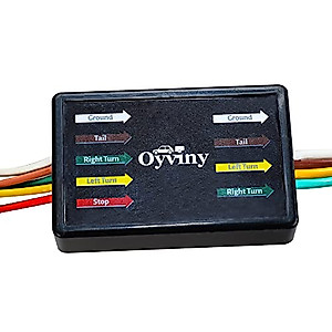 Oyviny Vehicle Side Custom 4 Way Trailer Wiring Harness 1984-1995 Toyota Pickup/1995-2004 Toyota Tacoma