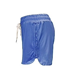 Bblulu Womens Mid Rise Yoga Shorts Comfy Drawstring Biker Shorts Comfy Lounge Active Workout Running Pants with Pockets