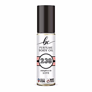 BIOCURA BC Perfume 238 Inspired by Love Don’t Be Shy For Women Replica Fragrance Body Oil Dupes Alcohol-Free Sample Travel Size Concentrated Long Lasting Roll-On 0.3 Fl Oz/10ml