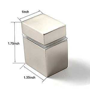 XVL 14 Inches Bathroom Glass Shelf Brushed