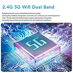 AMONIDA Kids Tablet, 3G Internet Call 5GWIFI Dual Band 2GB 32GB Storage Tablet PC for Home (US Plug)