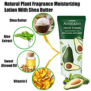 10 Pack Hand Cream Gift Sets for Women,Natural Fragrance Hand Lotion Travel Size Bulk,Mini Moisturizing Hand Cream with Shea Butter&Aloe,Hand Cream for Dry Hands,Christmas Gift for Women Wife Mom Her Grandma,10 Different Fragrances