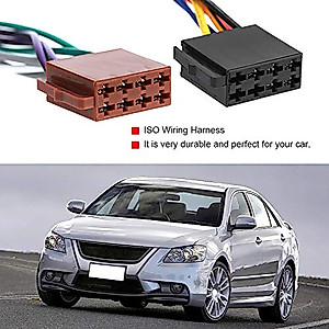 ISO Wiring Harness,Audio Line Car Plug Connector Connection Line Interior Fit for Toyota