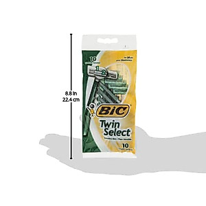 Bic Twin Select Mens Size 10ct