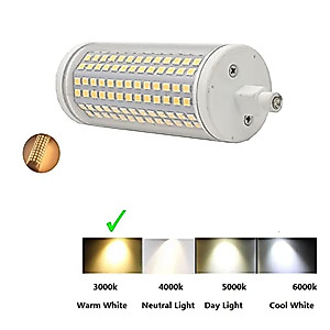 WELESHEI R7s Led Bulb 118mm 30w Dimmable Bulbs Led Halogen Replacement 300 Watt J Type Double Ended T3 R7s Base 300w Equivalent Floodlight for Garage Lighting Floor Standing Light 3000k