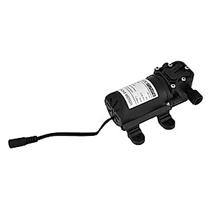Car Washing Machine, Electric Pressure Washer Pump Plastic Male Thread G1 1/2 12V 72W for Garden