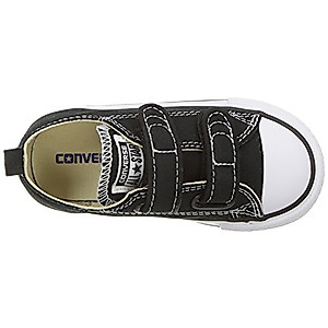 Converse Boys' Chuck Taylor All Star 2V Low Top Sneaker, Black, 6 M US Toddler