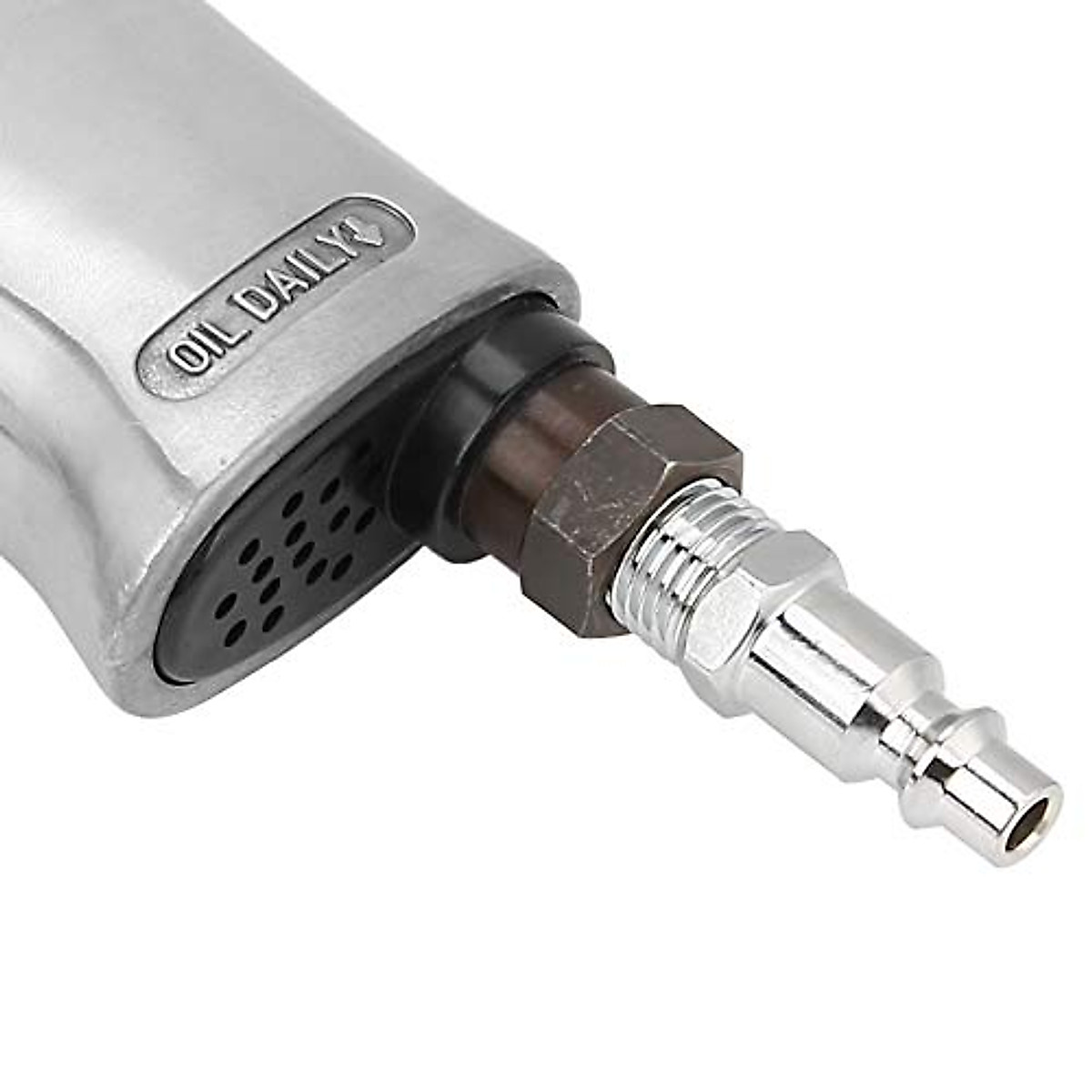 Air Drill 3/8,3/8Pneumatic Drill, 1700rpm 10mm High-speed CW/CCW Reversible Air Drill Pneumatic Drilling Tool for Furniture, Hardware, Machinery Production