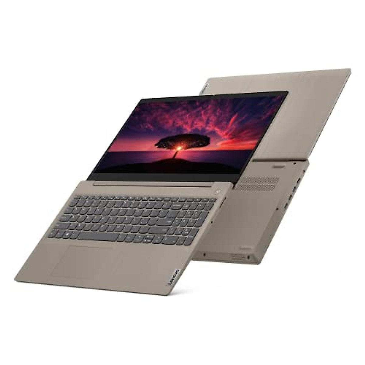 Lenovo New IdeaPad 3i Business Laptop, 15.6" FHD Display, Intel Core i3-1115G4, Windows 11 Home, 8GB RAM 256GB SSD, Almond, 32GB Durlyfish USB Card