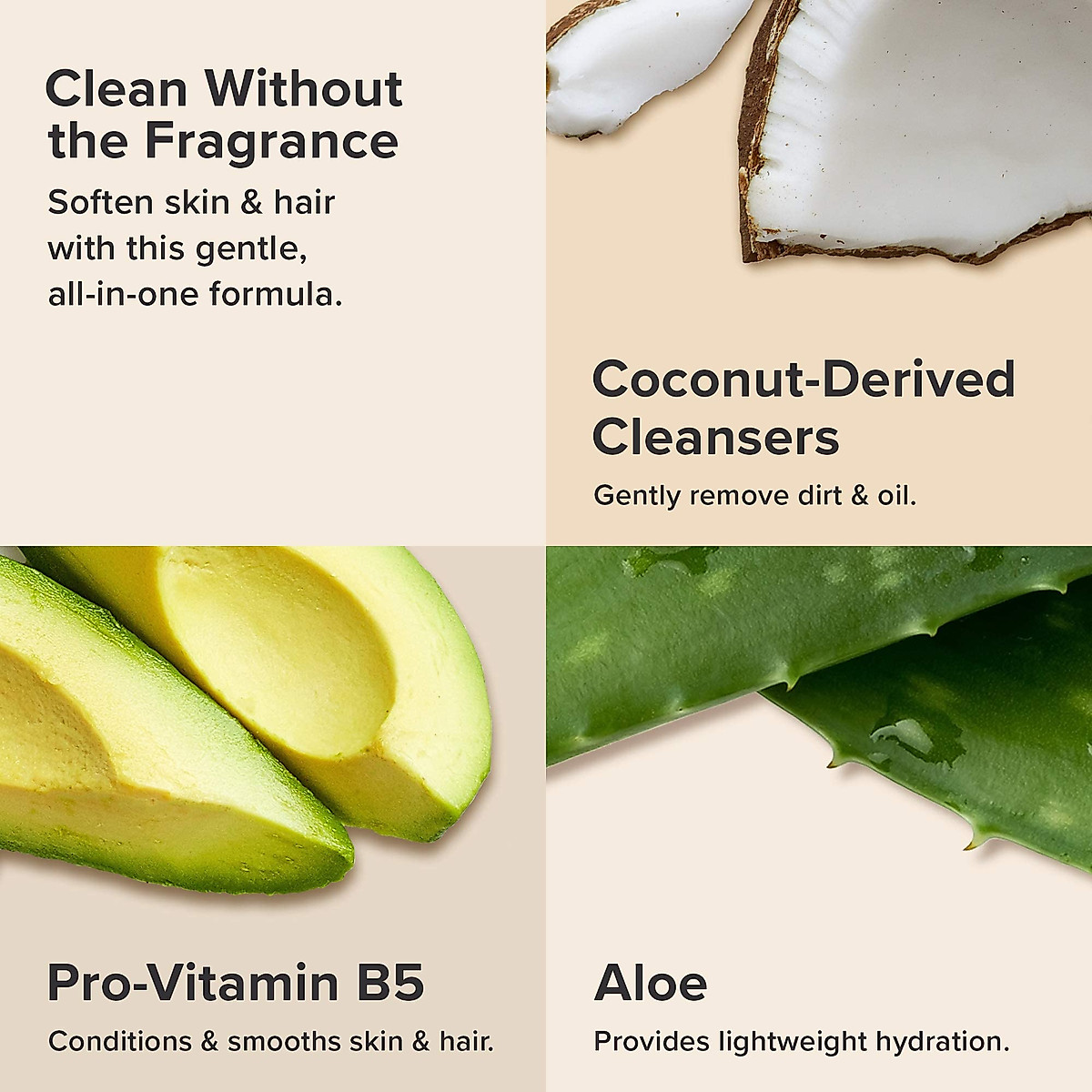 Paula's Choice All Over Hair Shampoo & Body Wash, Fragrance Free, Safe for Color Treated Hair, 14.5 Ounce