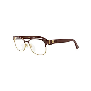 Gucci Square-Frame Metal Optical Frames