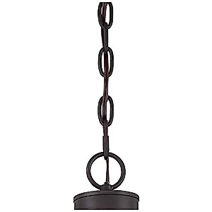 Regency Hill Aurelia Bronze Pendant Chandelier Lighting 26 3/4" Wide Modern Drum Clear Glass Shade 6-Light Fixture for Dining Room Living House Home Foyer Kitchen Island Entryway Bedroom