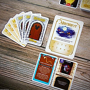 USAOPOLY Munchkin: Disney Card Game | Munchkin Game Featuring Disney Characters and Villains | Officially Licensed Disney Card Game | Tabletop Games & Board Games for Disney Fans