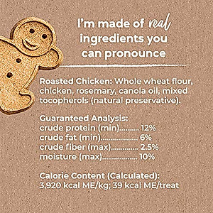 Buddy Biscuits Oven-Baked, Healthy Whole-Grain, Crunchy Treats for Dogs