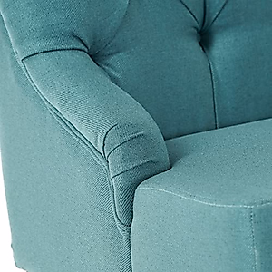 Christopher Knight Home Nicole Fabric Settee, Dark Teal
