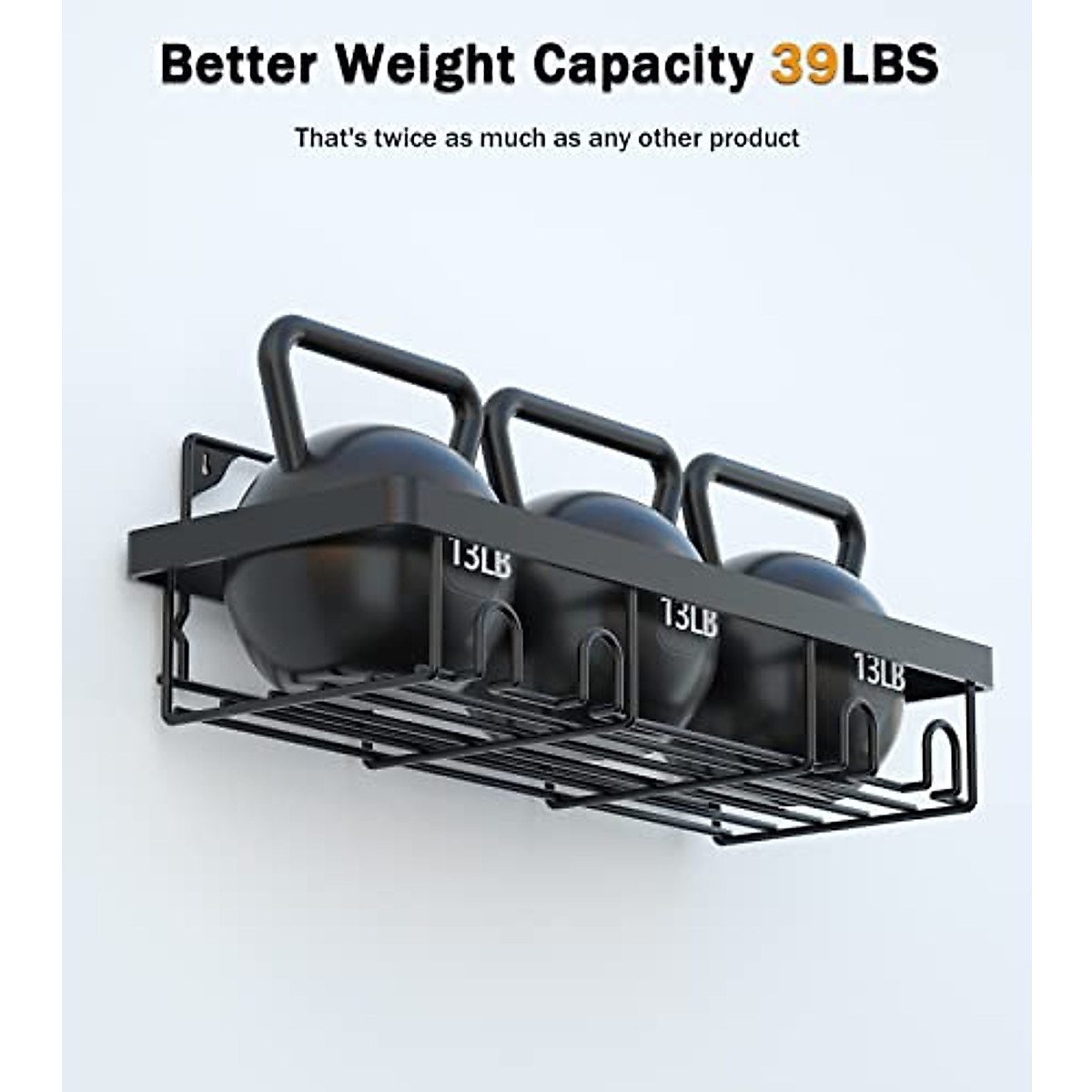 Aonxi Shower Caddy, 5-Pack Adhesive Bathroom Shower Organizer, No Drilling Rustproof Stainless Steel Shower Shelves for Inside Shower Storage with Hooks, Black