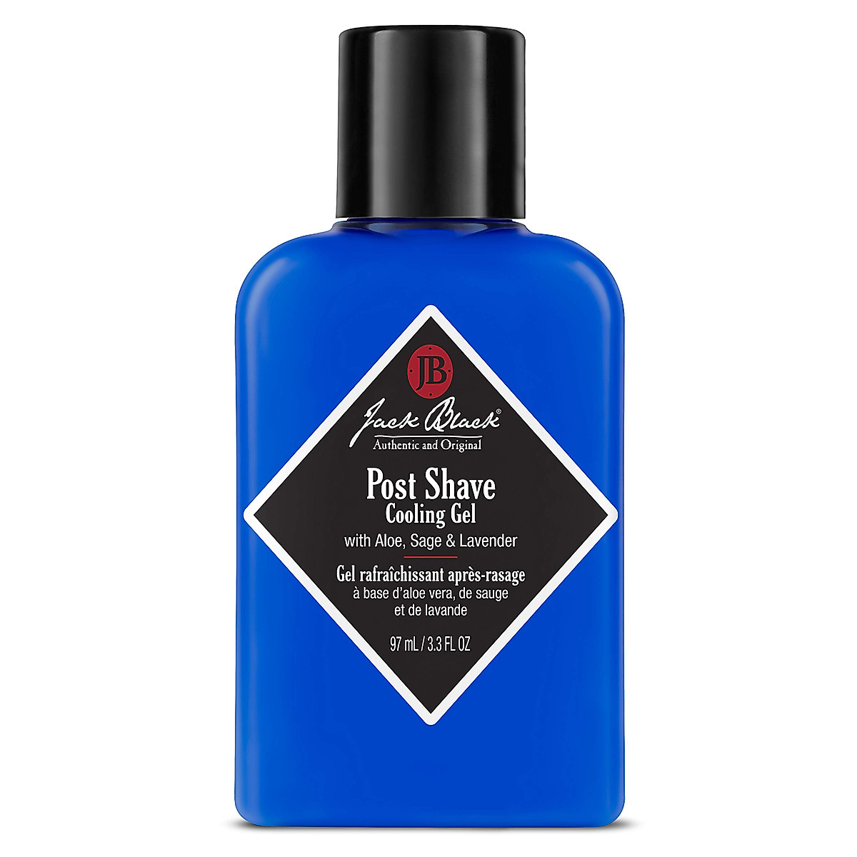 Jack Black Post Shave Cooling Gel, 3.3 Fl. Oz – Clear After Shave Gel for Men, Men’s Aftershave Gel, Natural Ingredient Razor Burn & Skincare
