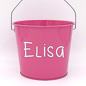 Personalized Name Pail ~ Choose the Colors ~ Made in USA
