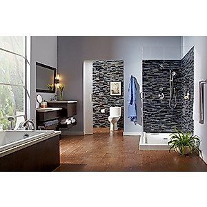 TOTO CST454CEFRG#01 Drake II Two-Piece Elongated 1.28 GPF Universal Height Toilet with CEFIONTECTand Right-Hand Trip Lever, Cotton White