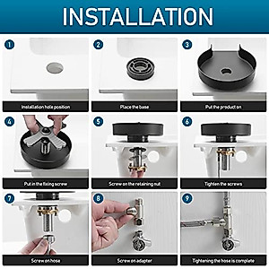 Glass Rinser for Kitchen Sink Bar Glass Washer Bottle Washer Cup Cleaner for Sink Cup Rinser Cup Washer for Sink