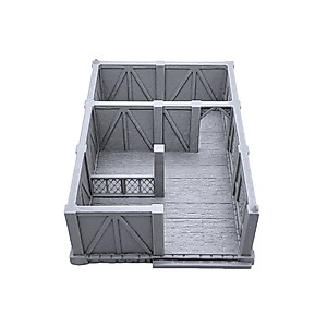 EnderToys Ulvheim Merchant House - Stable by Terrain4Print, 3D Printed Tabletop RPG Scenery and Wargame Terrain for 28mm Miniatures
