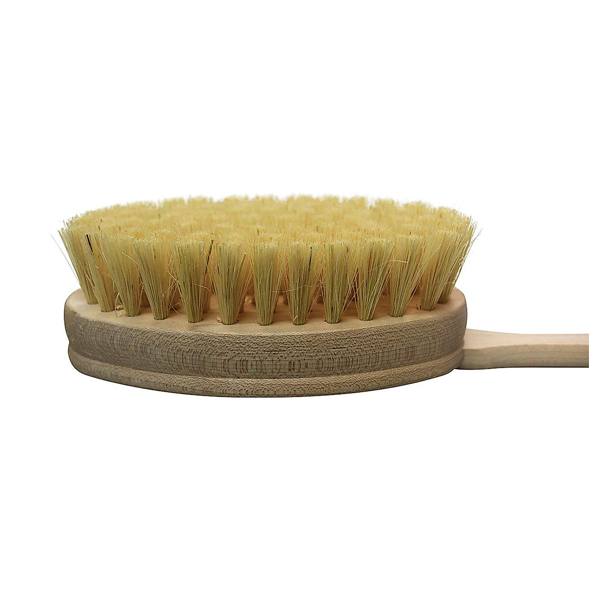Yerba Prima Tampico Skin Brush (Pack of 1) - Natural Vegetable Fiber Bristles for Dry Skin Brushing