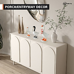 GRAPMKTG Magnetic Goose Key Holder Cute Home Decor Kawaii Room Office Table Desk Decor Aesthetic Funny Bedroom Decor Housewarming Gifts for Women Men1 Pack Small