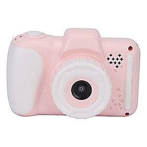 Kids Cartoon Camera - 1920x1080 HD IPS Display, 3.5 Inch Digital Camera Toys for Birthday Gifts, 20MP Dual Cameras, Timing and Video Eecording, 10 Languages, Long Battery Time
