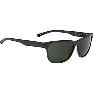 Spy Walden Polarized Sunglasses-Matte Black-Gray Green