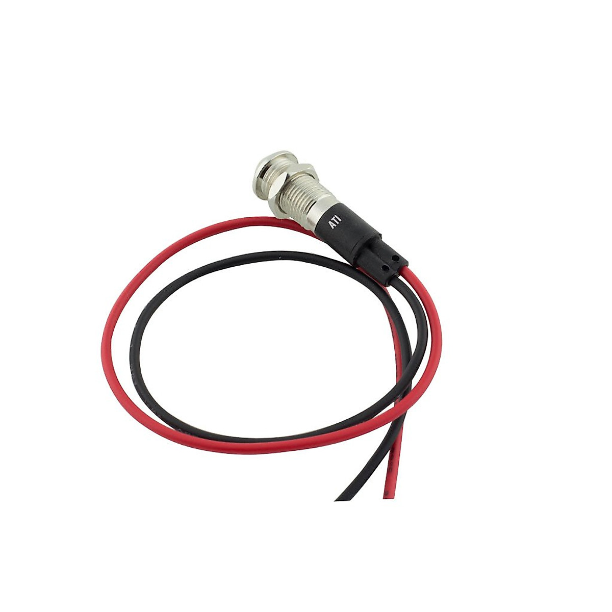 Alpinetech PL8B 8mm 5/16" Green 120V AC/DC LED Metal Signal Indicator Pilot Dash Light (Green)