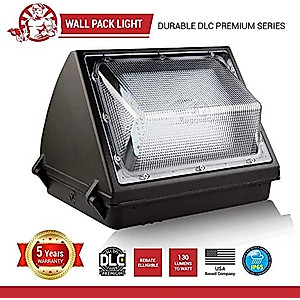 200 Watt LED Wall Pack Light - 26,000 Lumens - Durado II series LED wall Light - Semi Cut off - High Efficiency 135 Lumen to Watt- DLC Premium Listed - Wall Pack LED - 5000K Bright White – DLC Premium