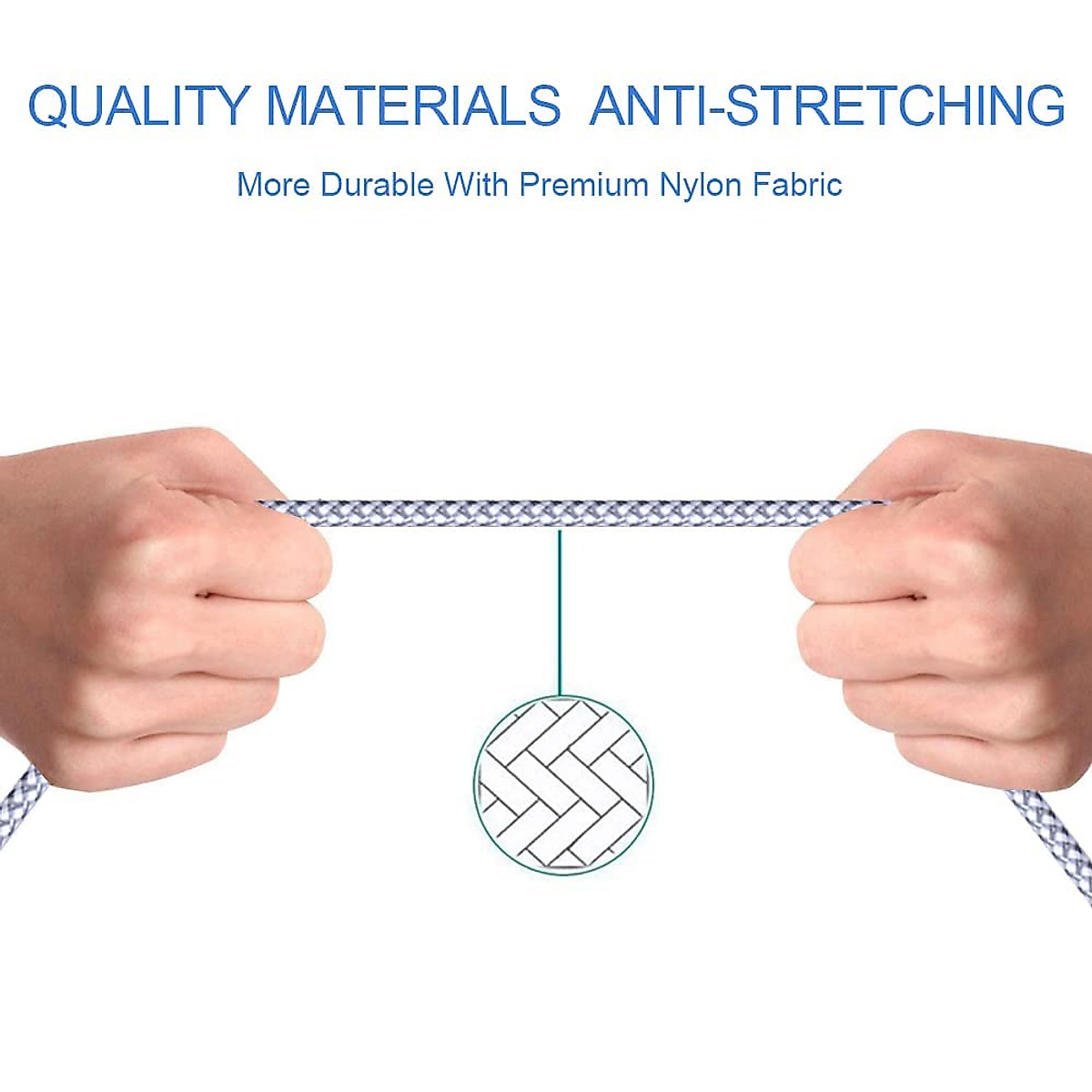 TAKAGI [MFi Certified] iPhone Charger, Lightning Cable 3PACK 6FT Nylon Braided USB Charging Cable High Speed Transfer Cord Compatible with iPhone 14/13/12/11 Pro Max/XS MAX/XR/XS/X/8/iPad