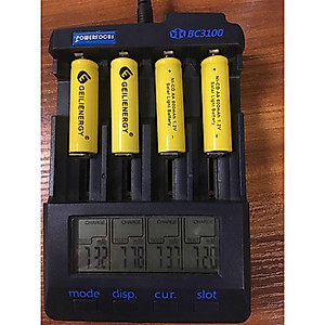 GEILIENERGY 20 Pack NiCd AA Rechargeable Batteries for Solar Lights with 8 Pack NiCd AAA Rechargeable Batteries for Solar Lights