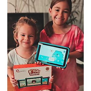 CWOWDEFU 8 HD Kids Pro Tablet Android 11 Tablet PC 2023 New Children's Tablet 32GB Kids Learning Tabletas Touchscreen Tablet for Kids (Green)